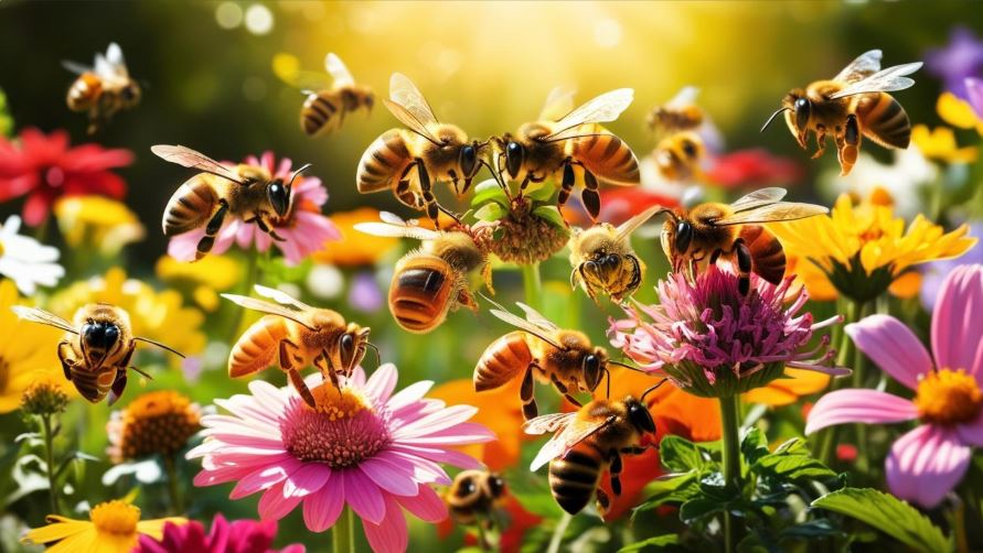 How to Create a Bee-Friendly Flower Garden – Blossoms & Blooms